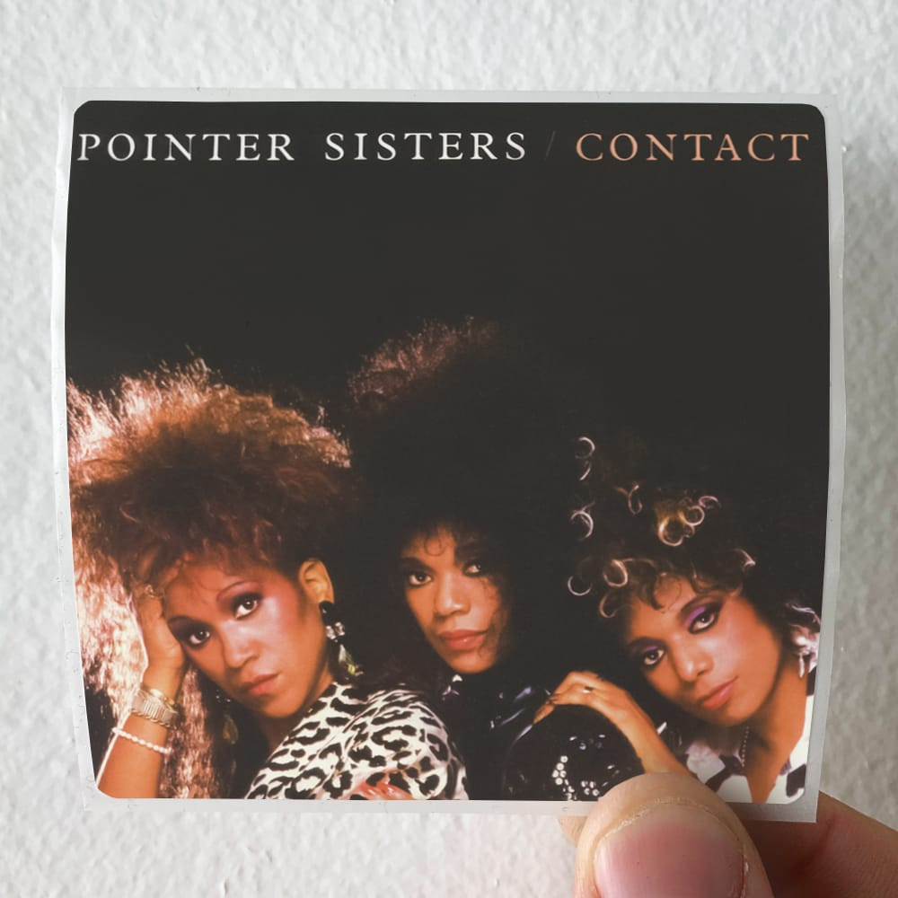 The Pointer Sisters Contact Album Cover Sticker
