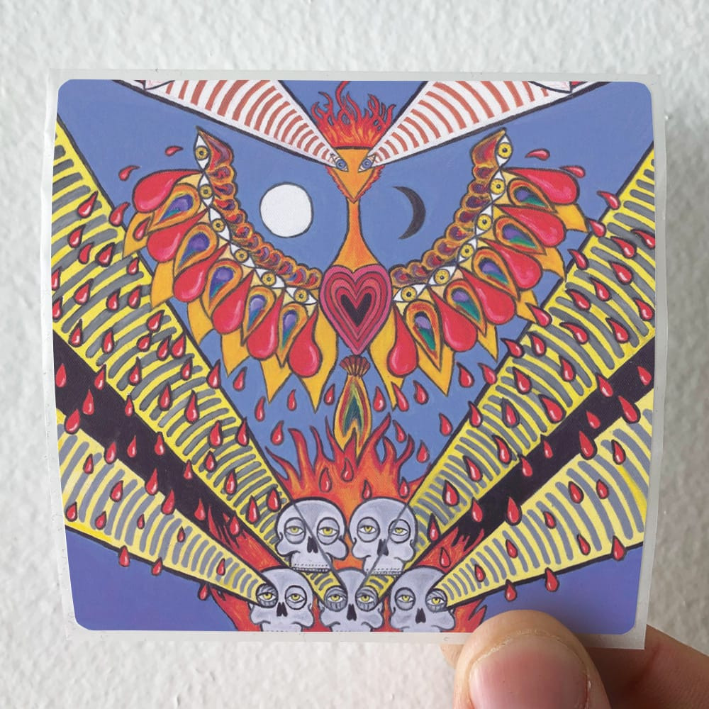 The Eighties Matchbox B-Line Disaster Blood Fire Album Cover Sticker