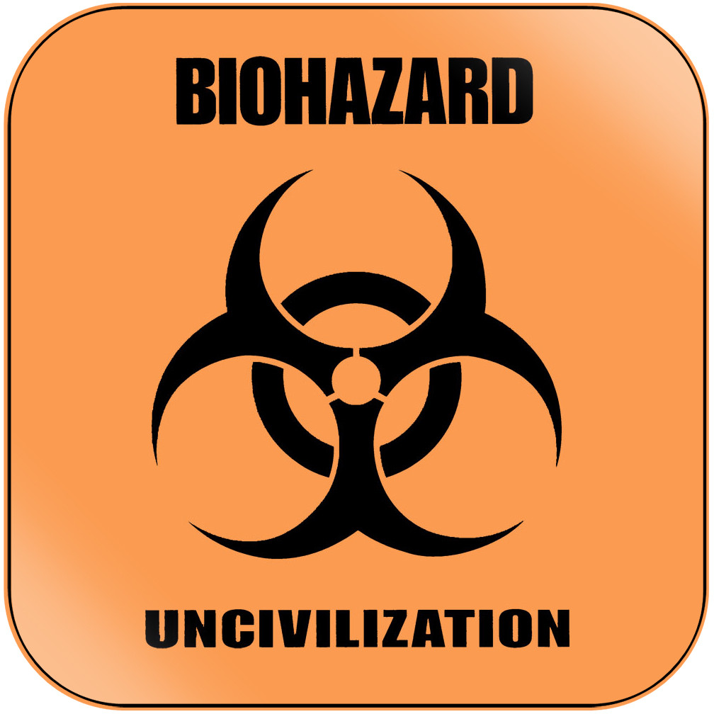 Biohazard Urban Discipline Album Cover Sticker Album Cover Sticker