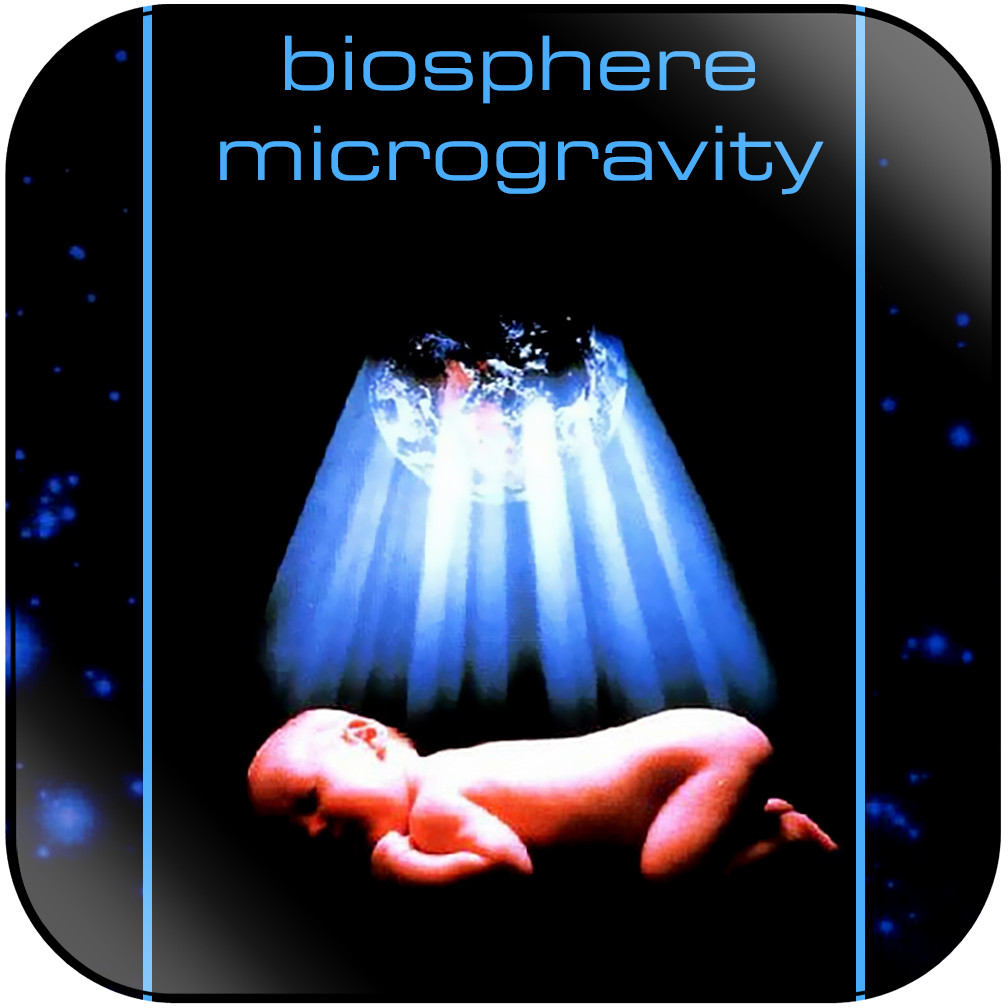 Biosphere Microgravity-5 Album Cover Sticker Album Cover Sticker