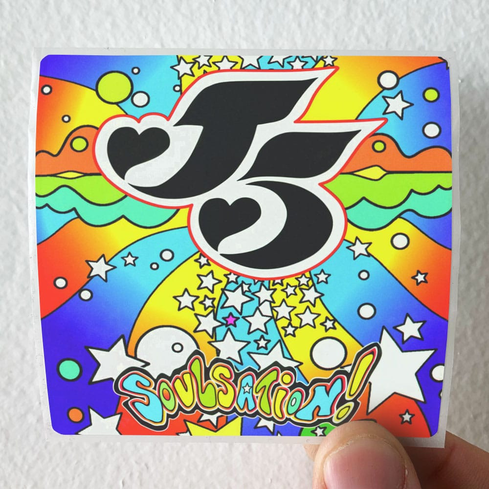 The Jackson 5 Soulsation Album Cover Sticker
