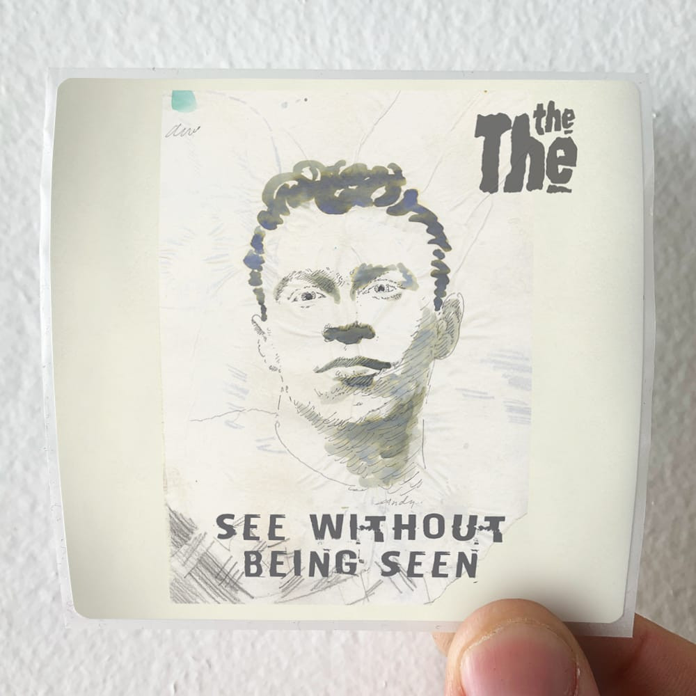 The The See Without Being Seen Album Cover Sticker