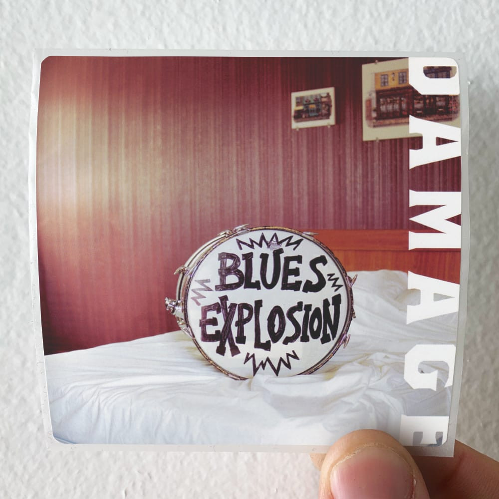 The Jon Spencer Blues Explosion Damage Album Cover Sticker