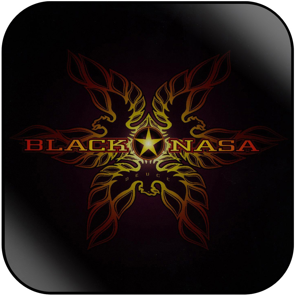 Black Nasa Play Again Album Cover Sticker Album Cover Sticker