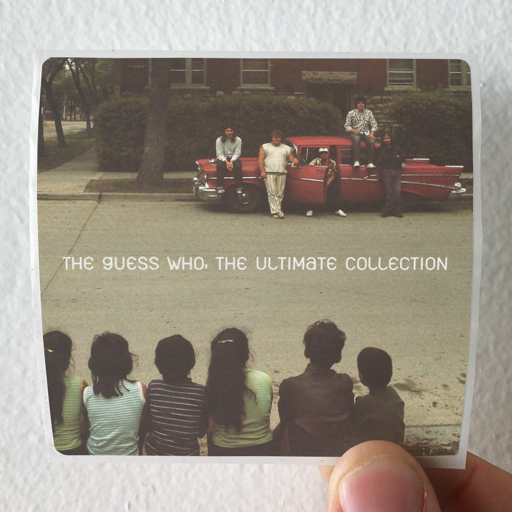 The Guess Who The Ultimate Collection Album Cover Sticker