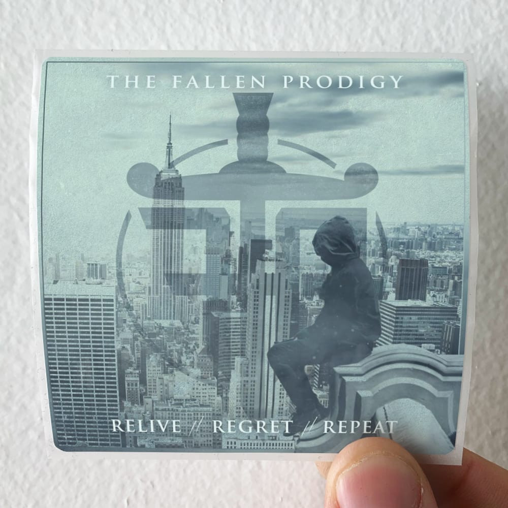 The Fallen Prodigy Relive Regret Repeat Album Cover Sticker