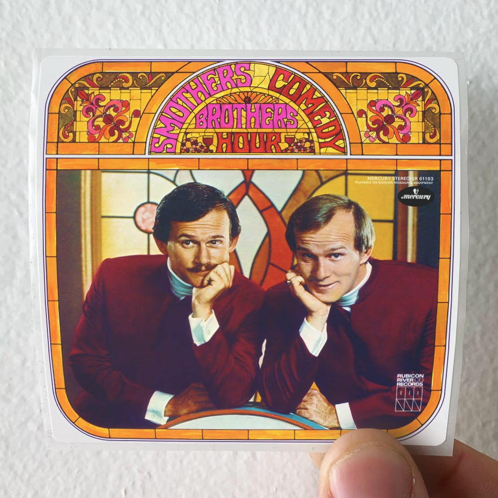The Smothers Brothers Smothers Brothers Comedy Hour Album Cover Sticker