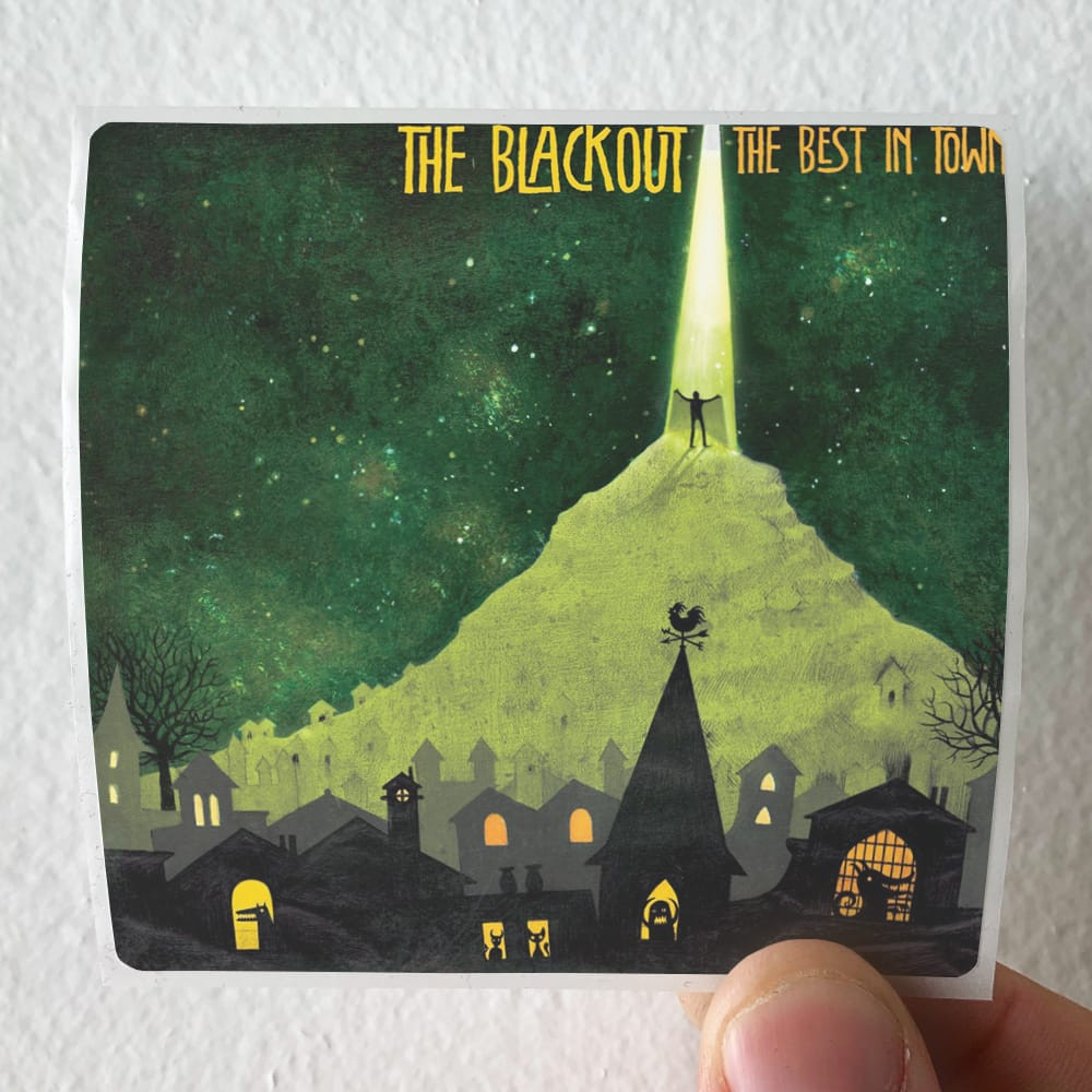 The Blackout The Best In Town Album Cover Sticker
