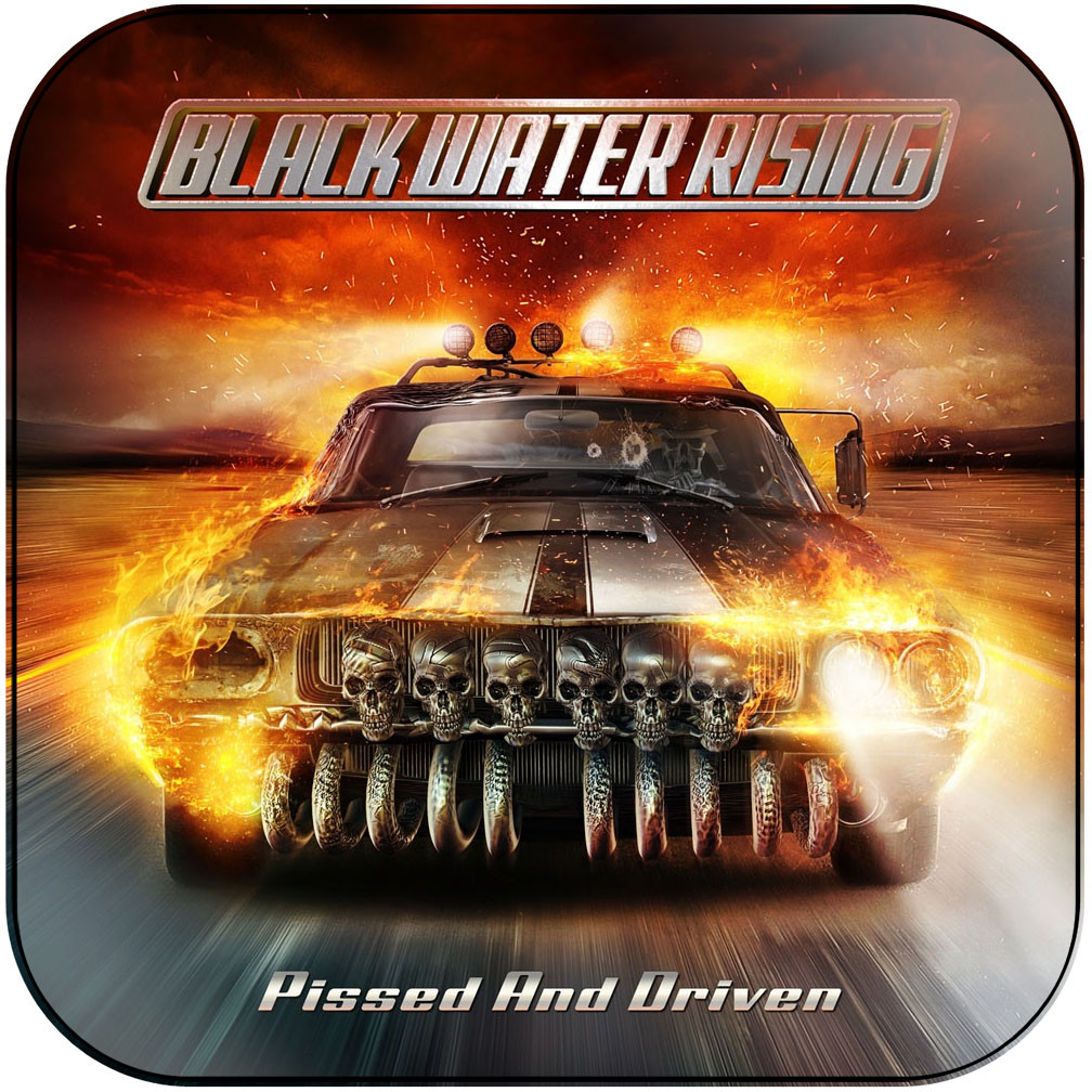 Black Water Rising Black Widow Iii Album Cover Sticker Album Cover Sticker
