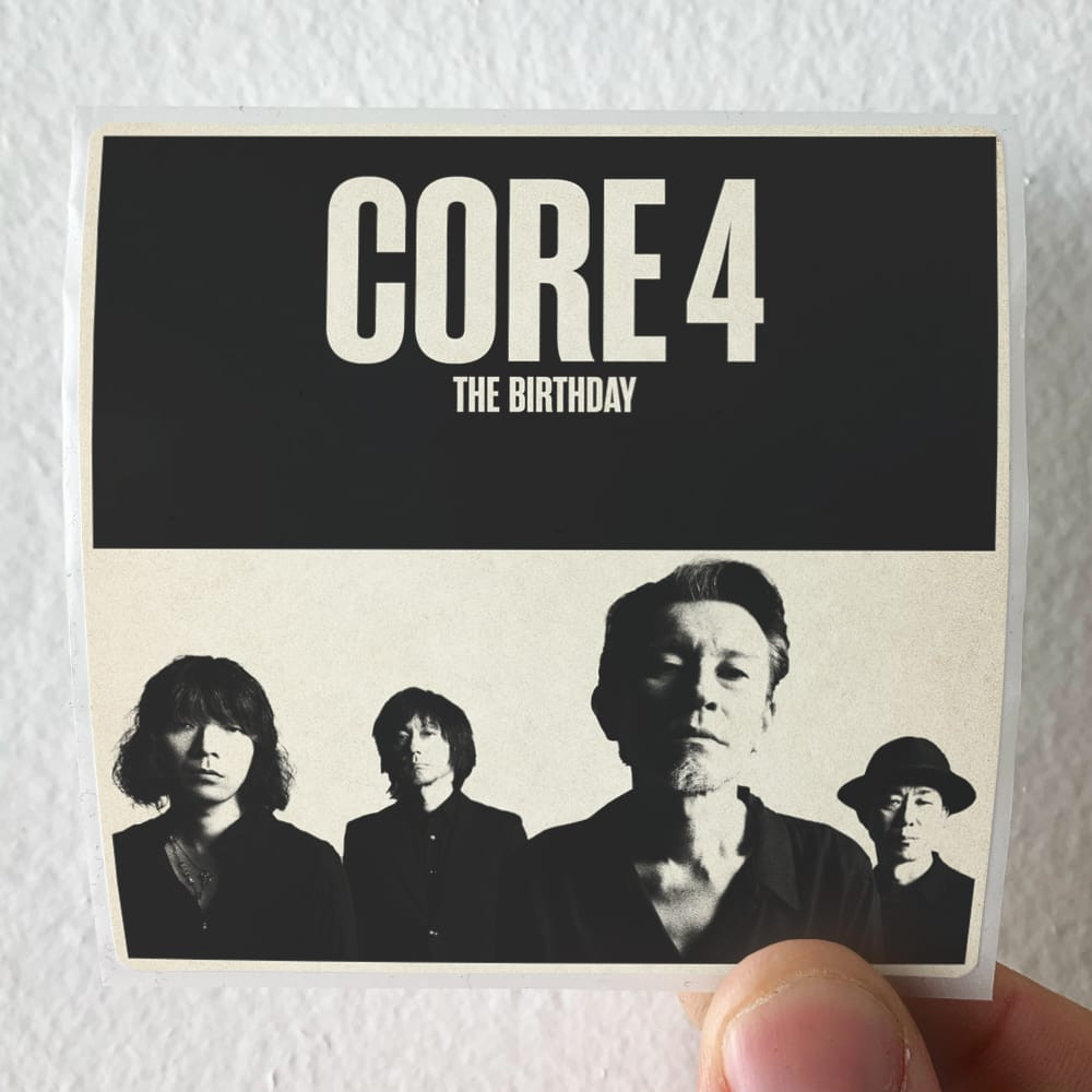 The Birthday Core 4 Album Cover Sticker