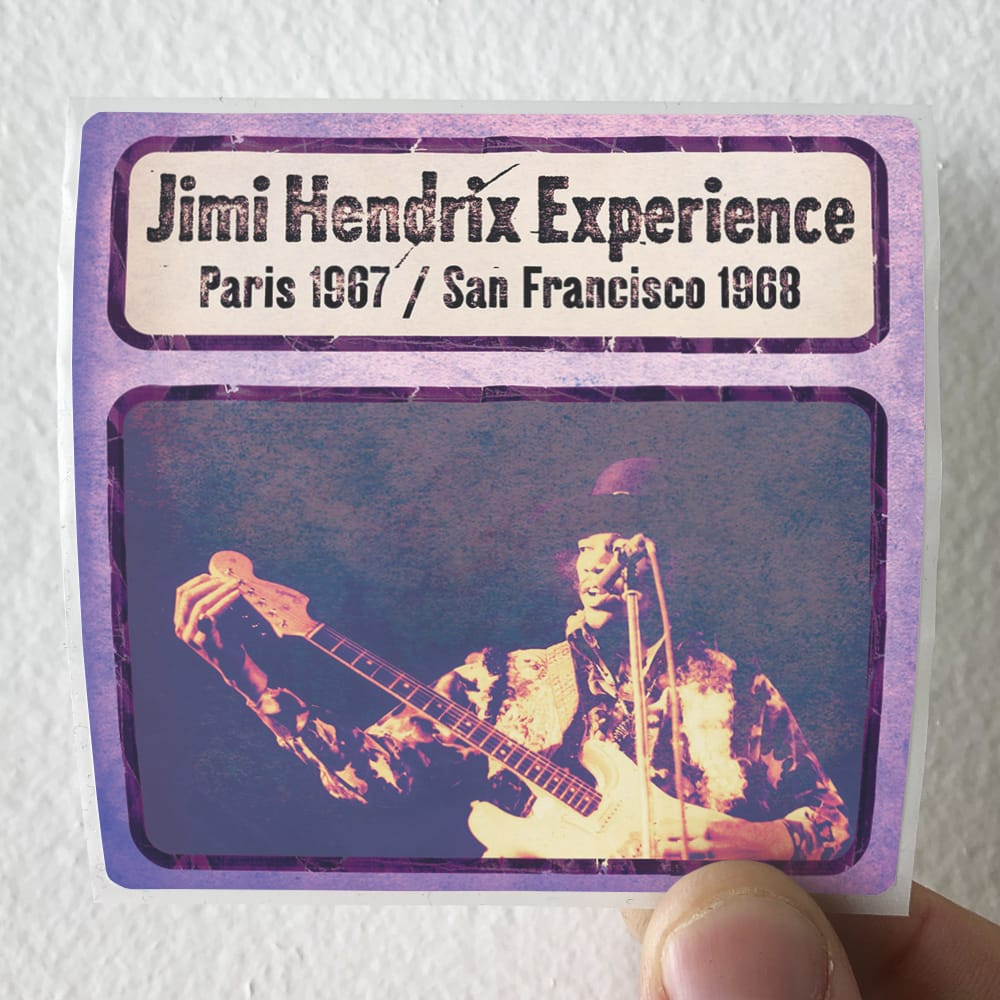 The Jimi Hendrix Experience Paris 1967 San Francisco 1968 Album Cover ...