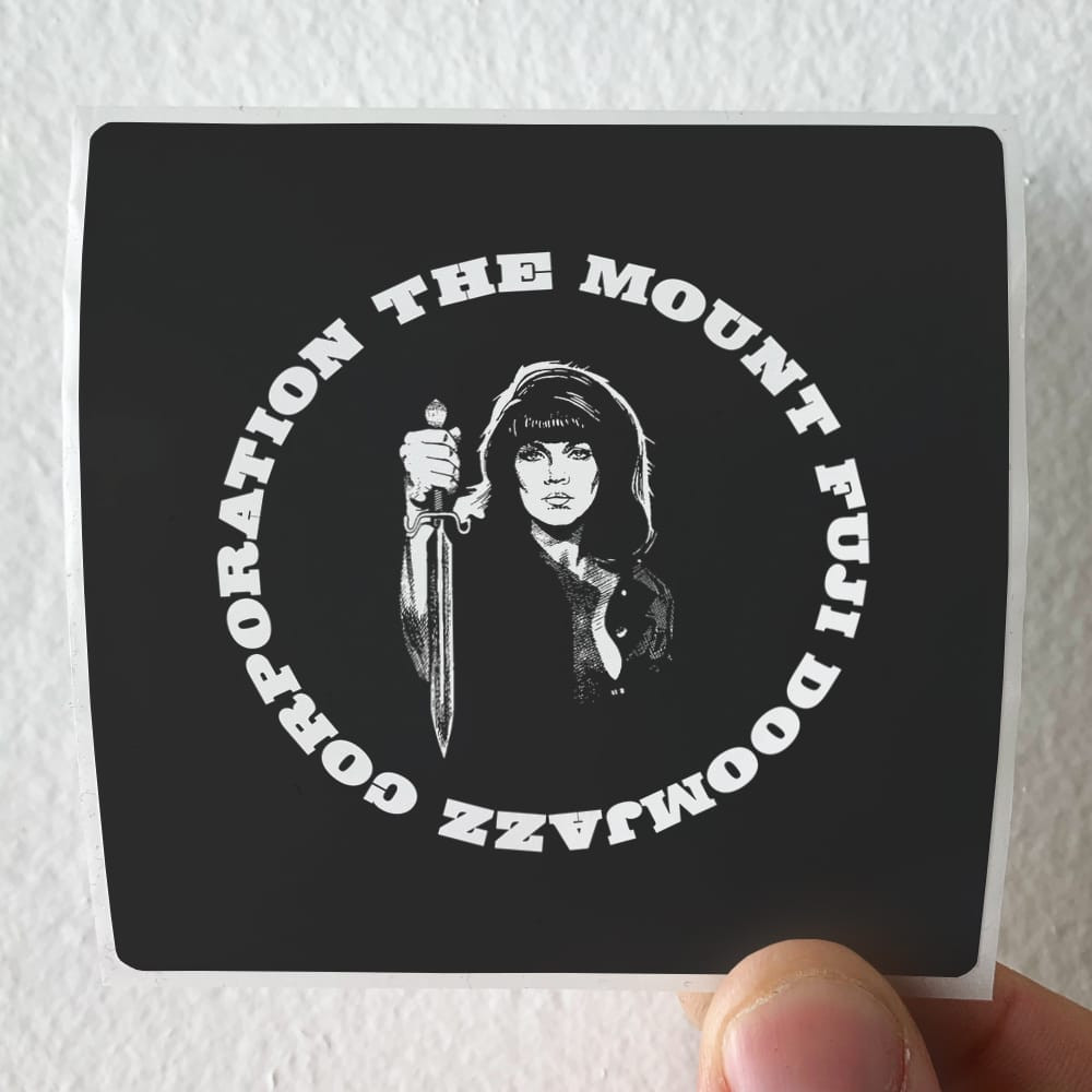 The Mount Fuji Doomjazz Corporation Succubus Album Cover Sticker