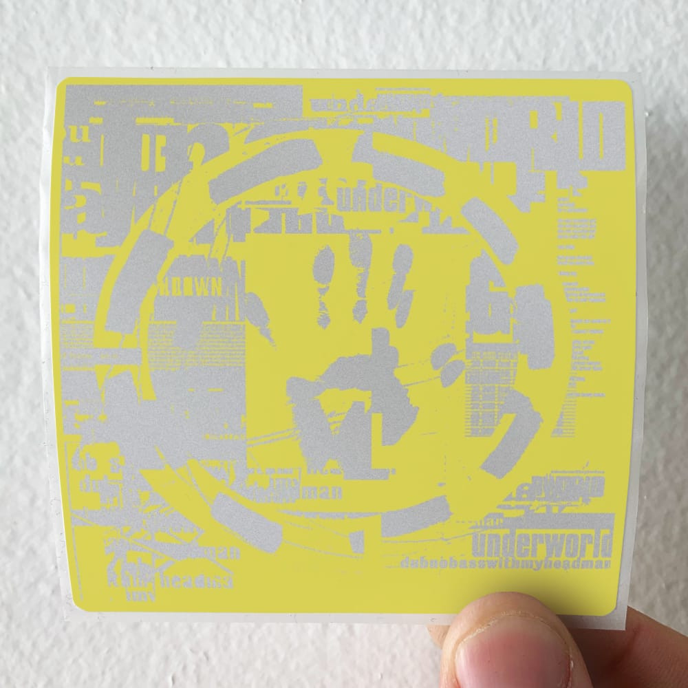 Underworld Dubnobasswithmyheadman 3 Album Cover Sticker