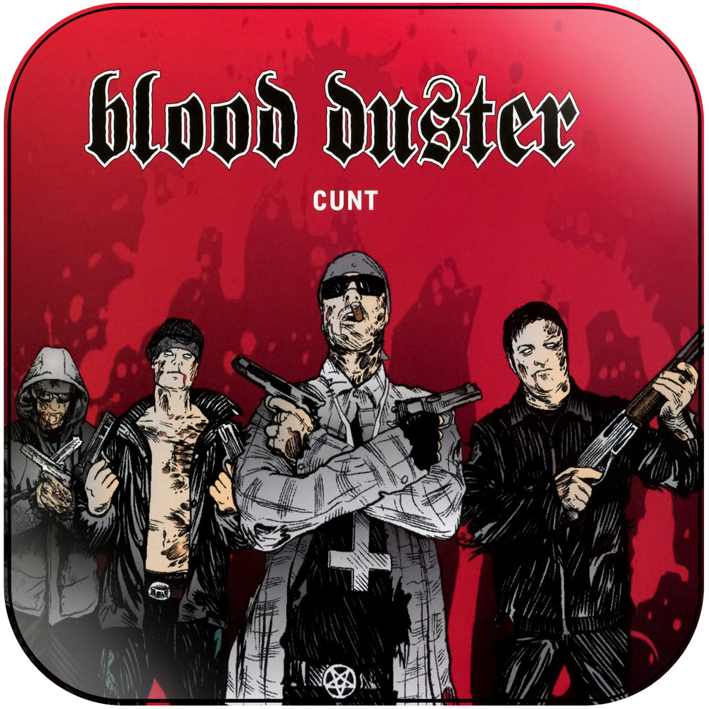 Blood Duster Fisting The Dead Album Cover Sticker Album Cover Sticker