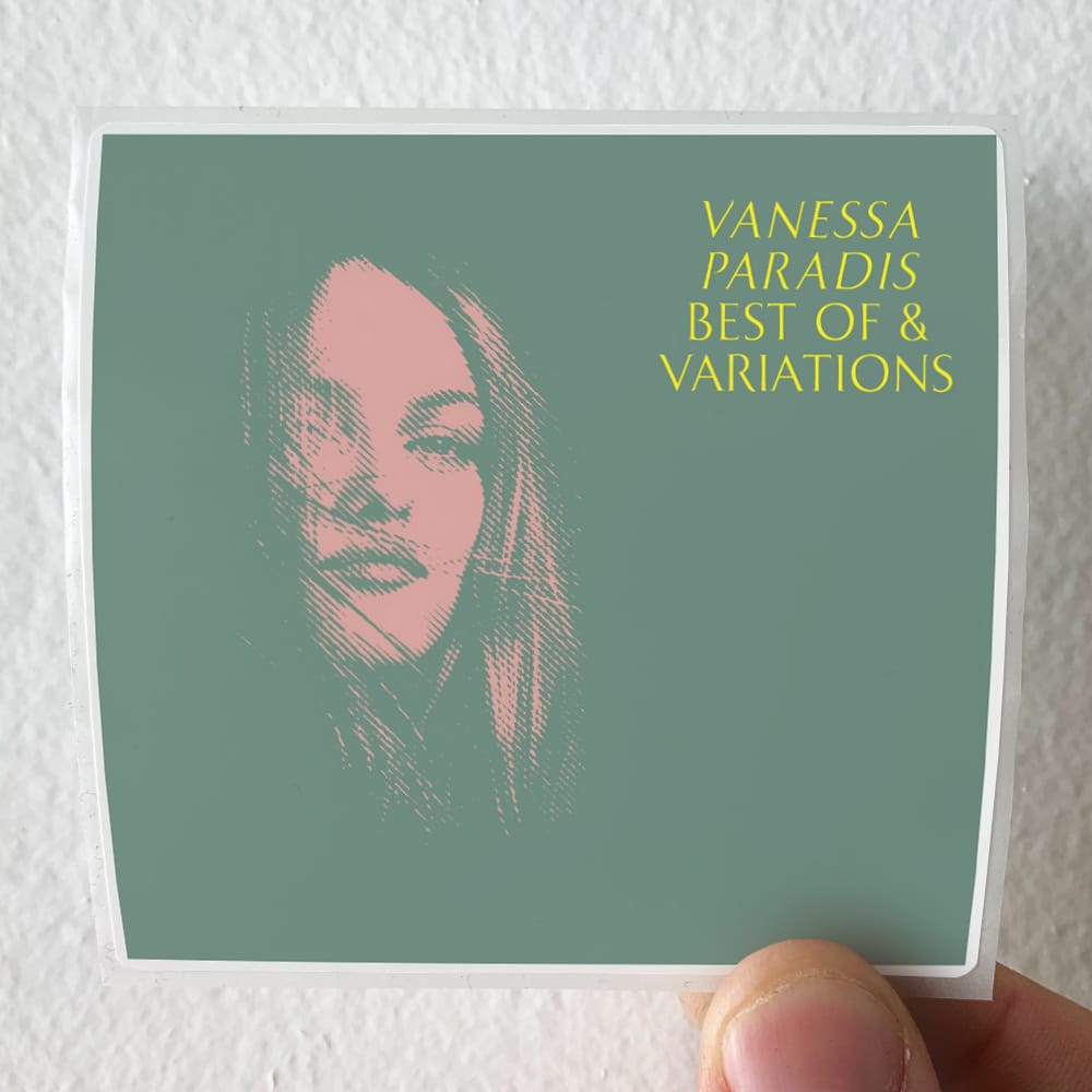 Vanessa Paradis Best Of Variations Album Cover Sticker