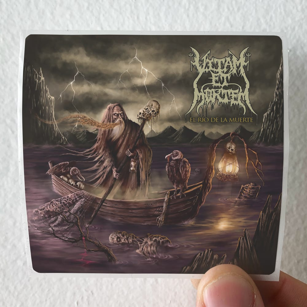 Vitam et Mortem El Ro De La Muerte Album Cover Sticker