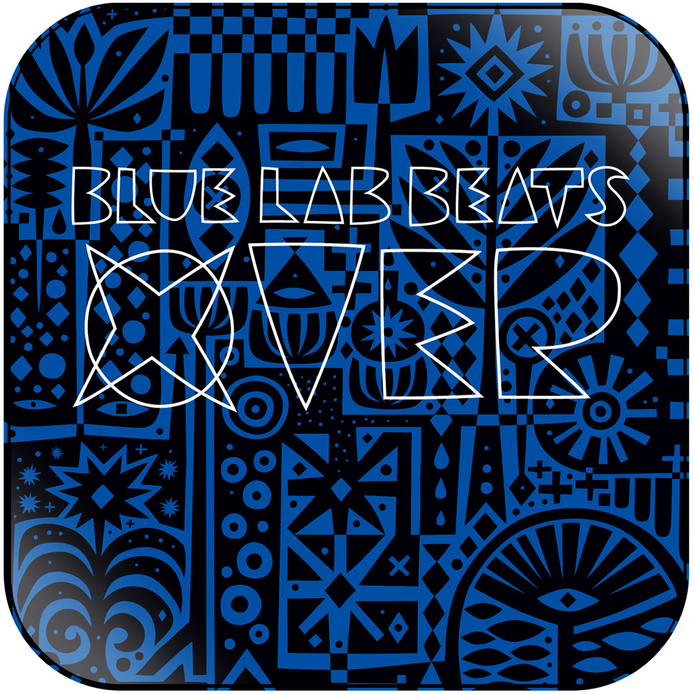 Blue Lab Beats 2012 Album Cover Sticker Album Cover Sticker