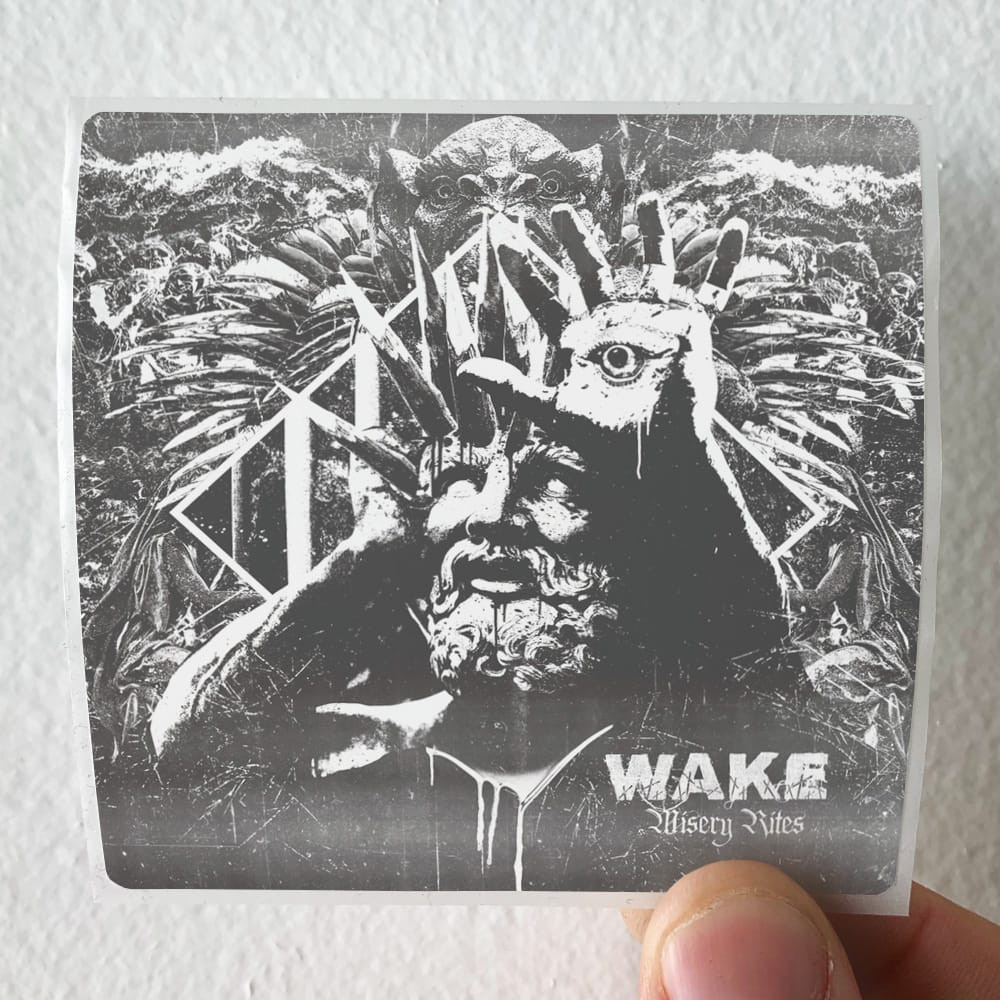 Wake Misery Rites Album Cover Sticker