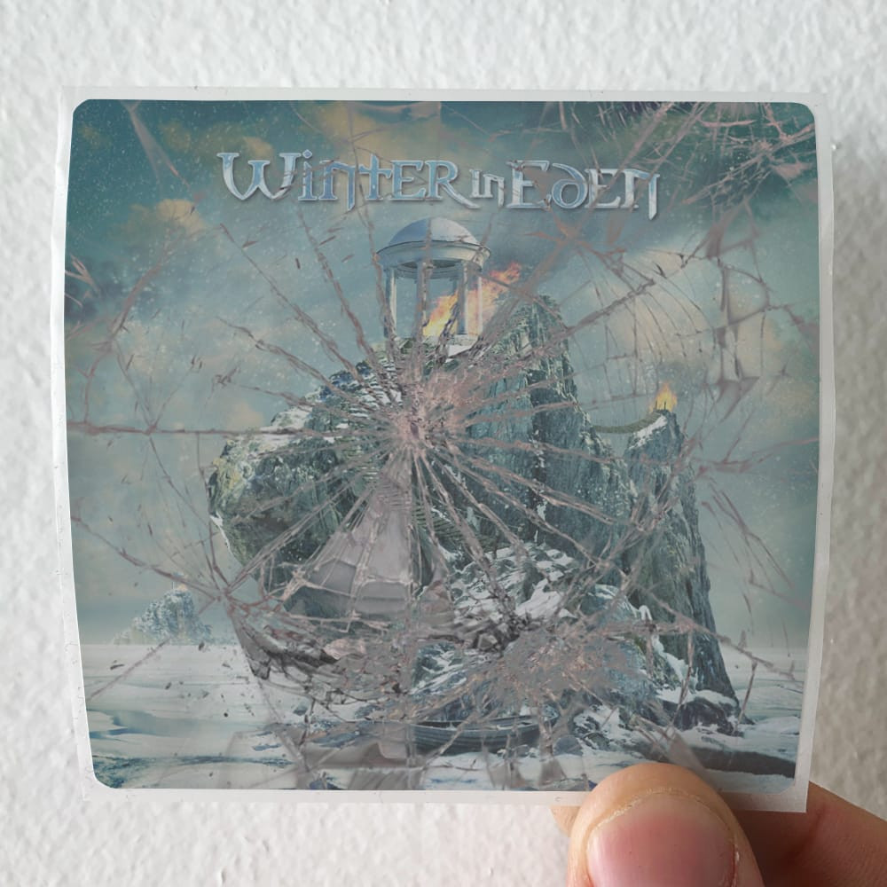 Winter in Eden Hard As Ice Album Cover Sticker
