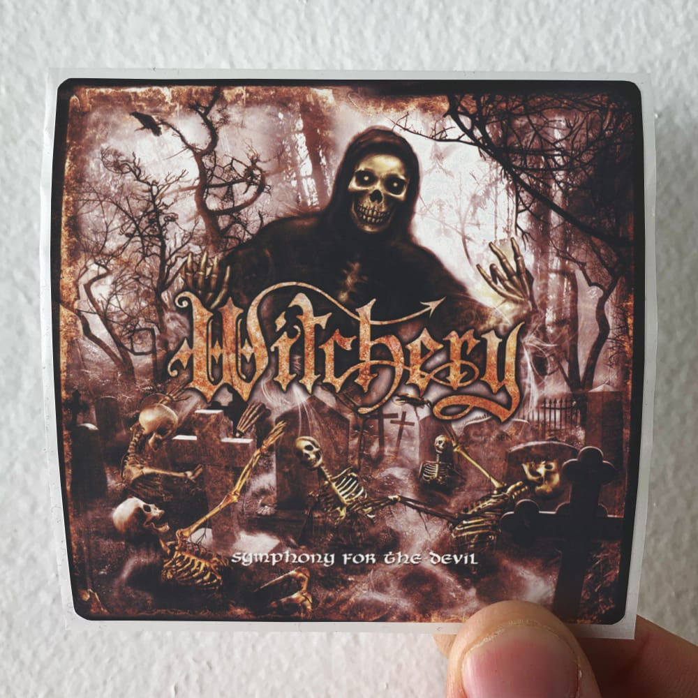 Witchery Symphony For The Devil Album Cover Sticker