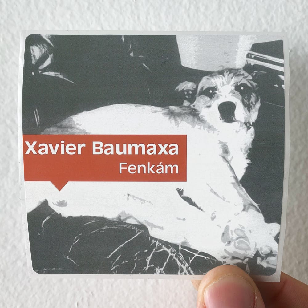 Xavier Baumaxa Fenkm Album Cover Sticker