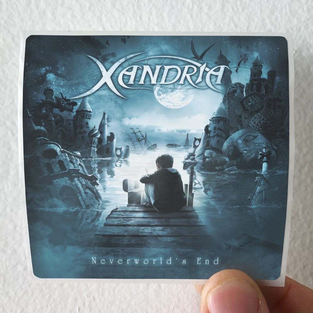 Xandria Neverworlds End Album Cover Sticker
