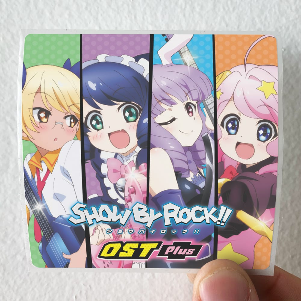 Yasuharu Takanashi Tvshow By Rockost Plus Album Cover Sticker