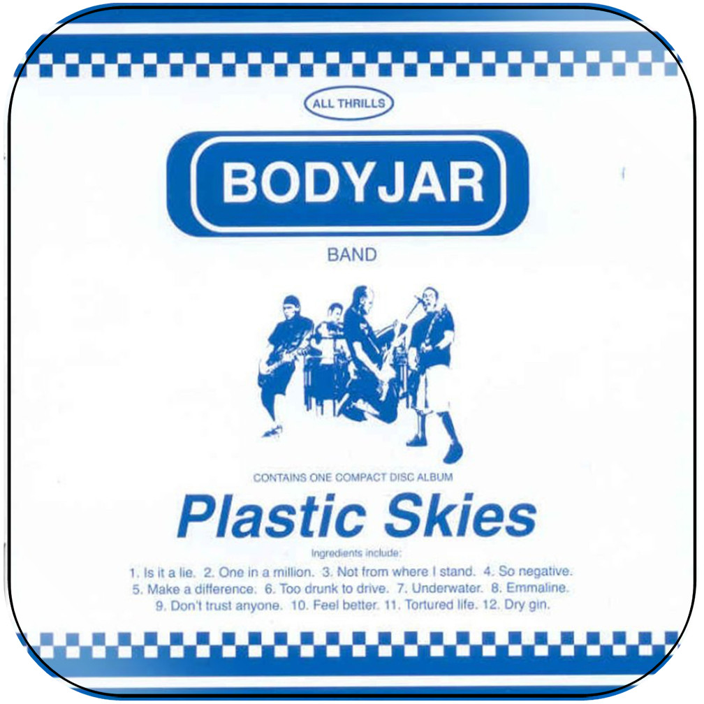 Bodyjar Rimshot Album Cover Sticker Album Cover Sticker