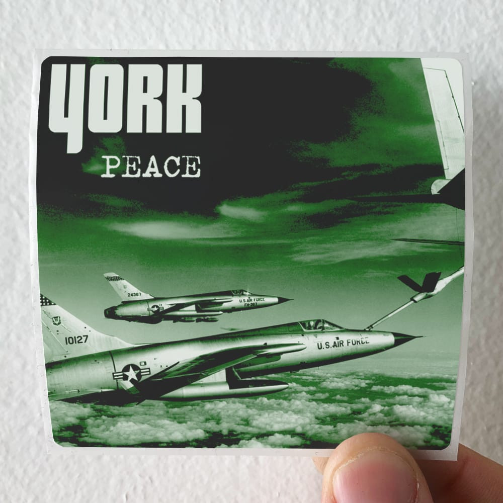 York Peace Album Cover Sticker