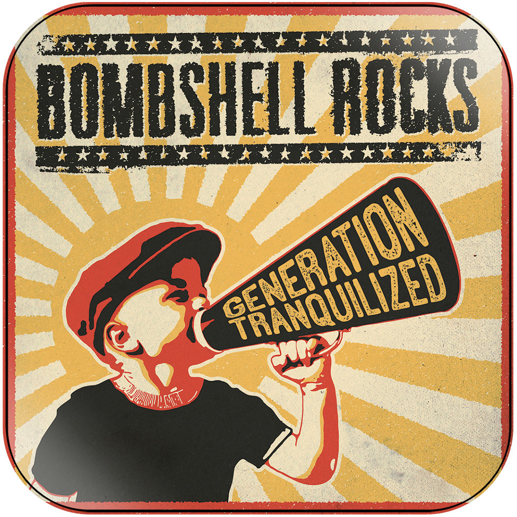 Bombshell Rocks Scars And Tattoos Album Cover Sticker Album Cover Sticker