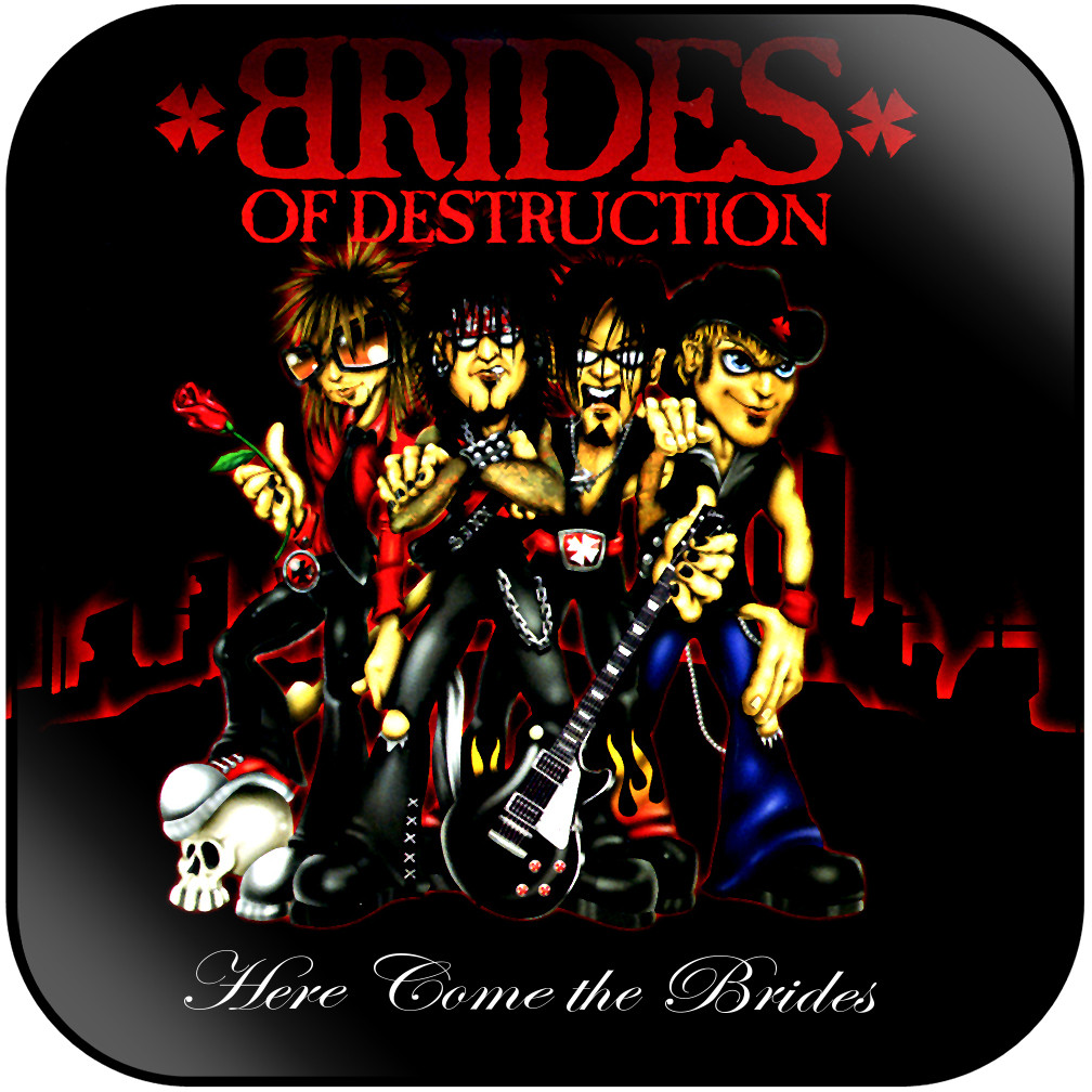Brides of Destruction Runaway Brides Album Cover Sticker Album Cover ...