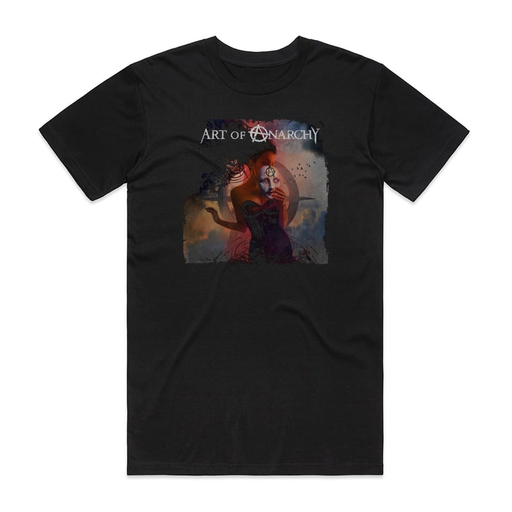 Art of Anarchy Art Of Anarchy Album Cover T-Shirt Black