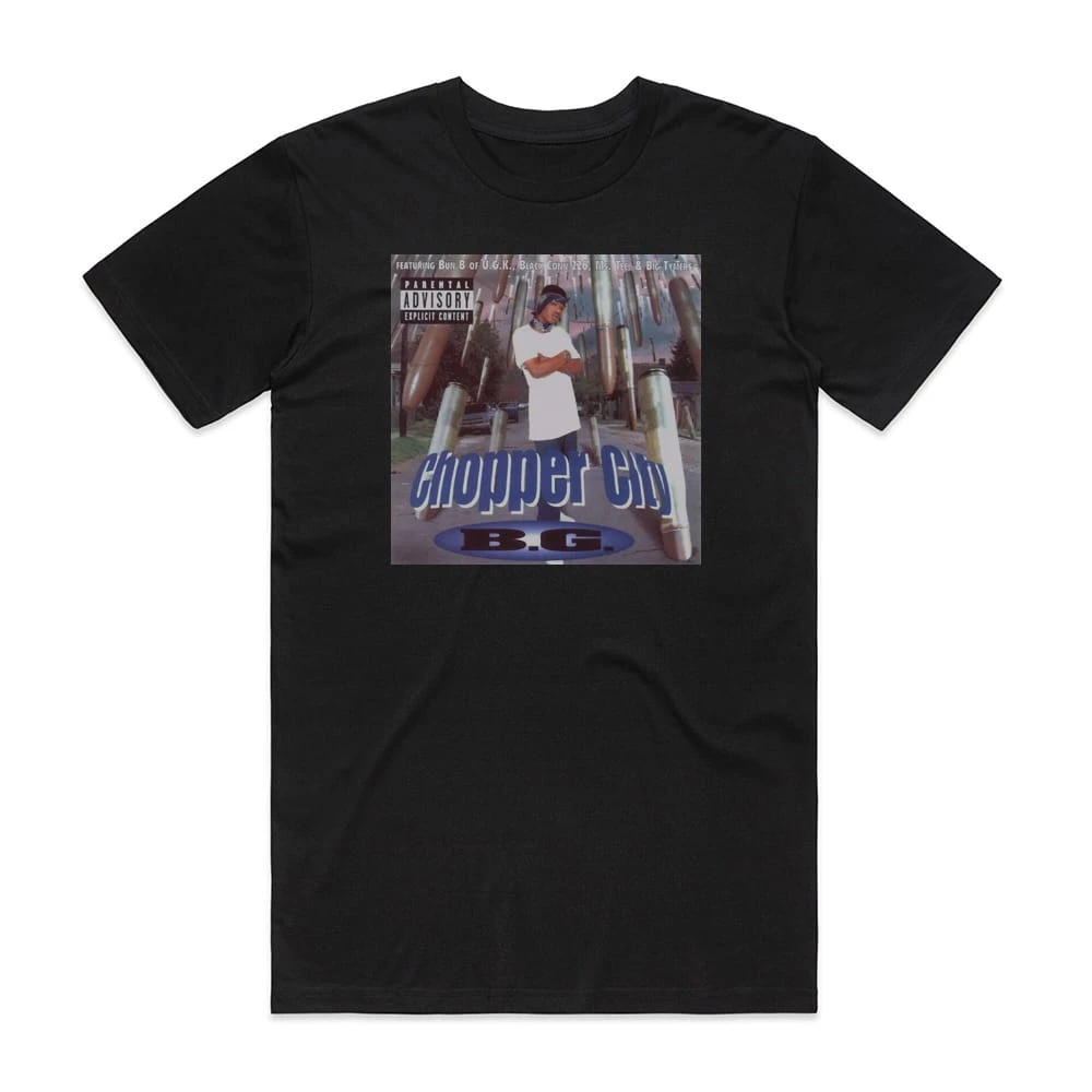 BG Chopper City Album Cover T-Shirt Black
