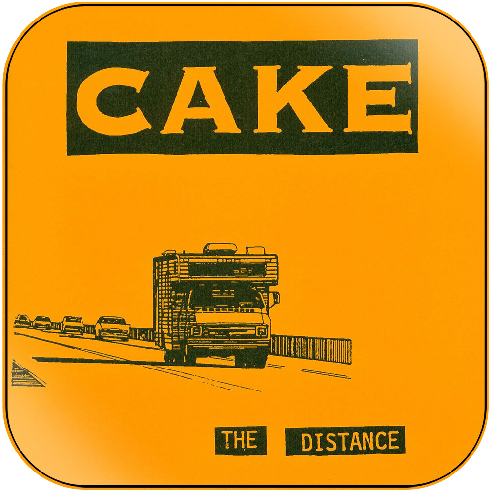CAKE The Distance Album Cover Sticker Album Cover Sticker