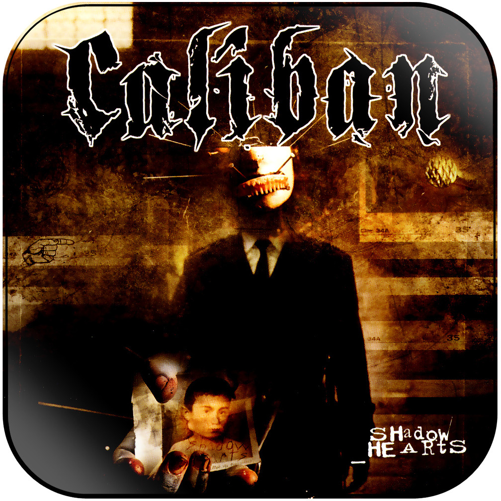 Caliban Shadow Hearts Album Cover Sticker Album Cover Sticker
