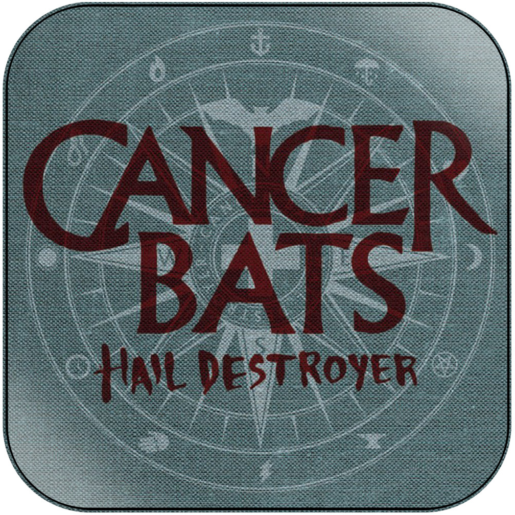 Cancer Bats Hail Destroyer-1 Album Cover Sticker Album Cover Sticker