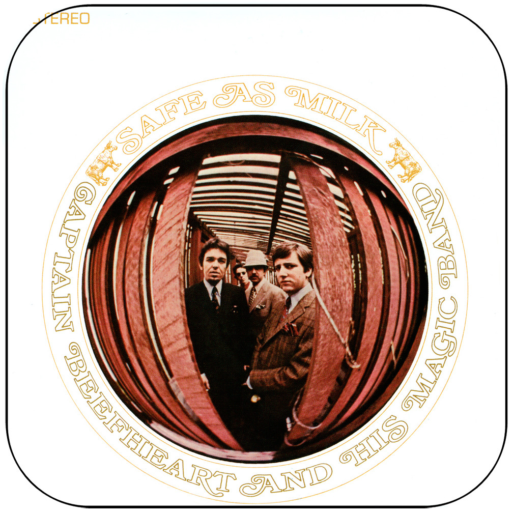 Captain Beefheart and His Magic Band Safe As Milk Album Cover Sticker ...