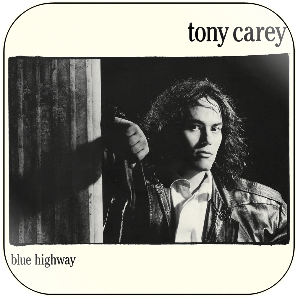 Tony Carey Blue Highway Album Cover Sticker Album Cover Sticker