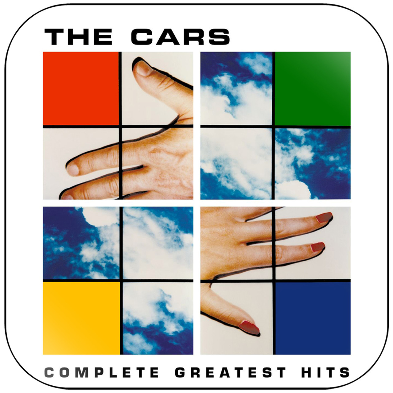 The Cars Complete Greatest Hits Album Cover Sticker Album Cover Sticker
