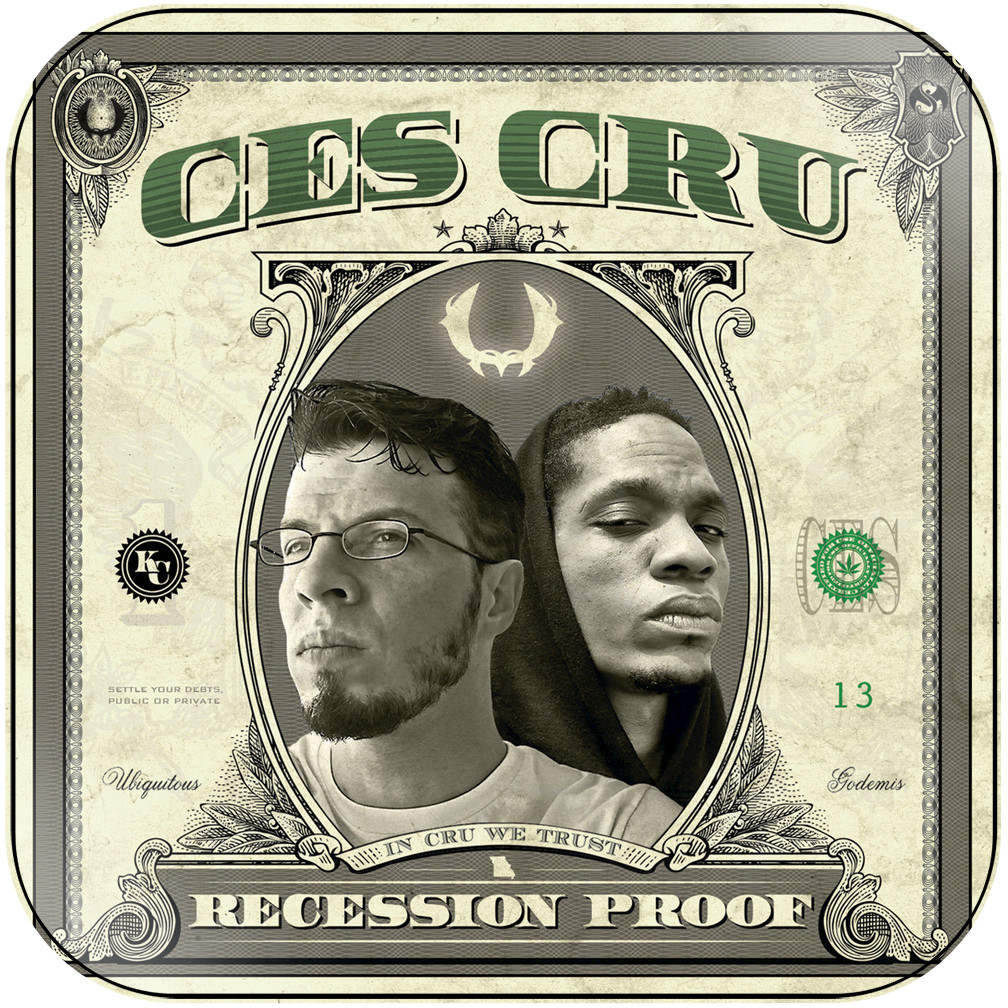 Ces Cru Recession Proof Album Cover Sticker Album Cover Sticker