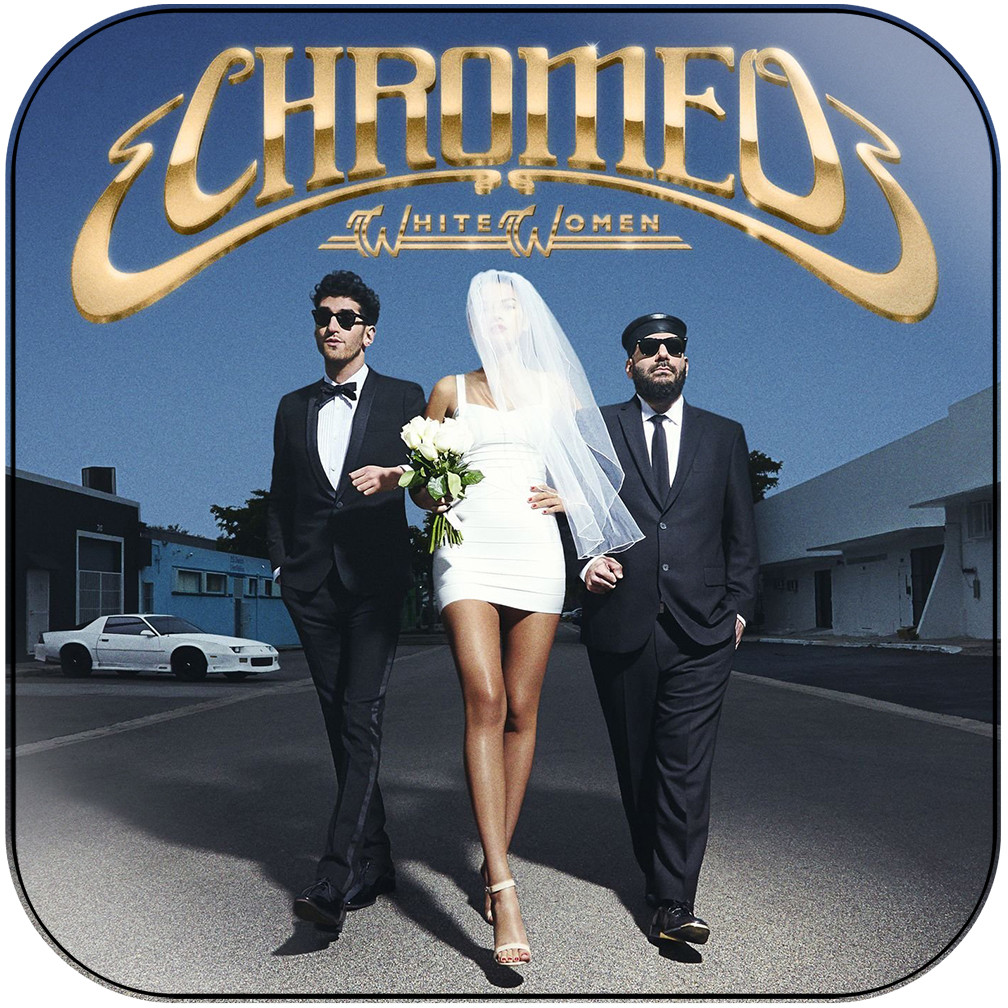 Chromeo White Women Album Cover Sticker Album Cover Sticker