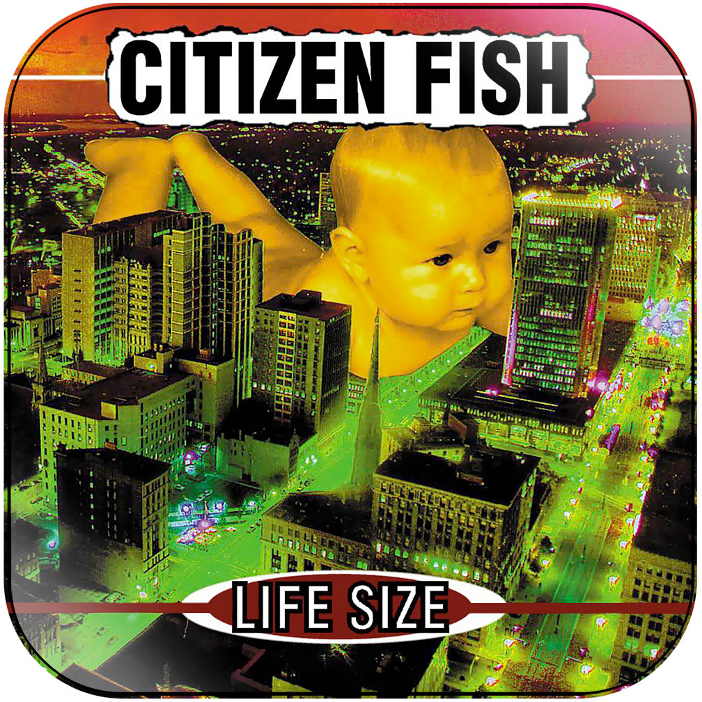 Citizen Fish Life Size Album Cover Sticker Album Cover Sticker