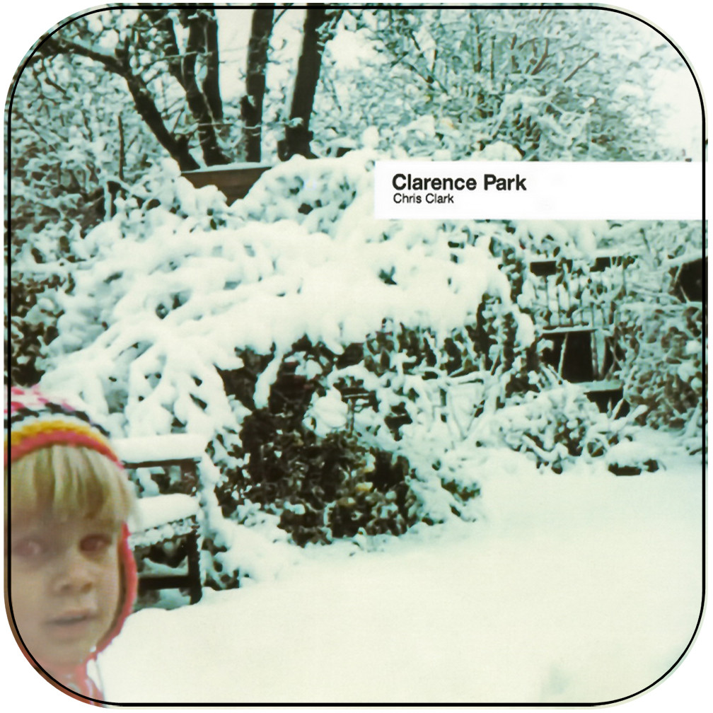 Chris Clark Clarence Park Album Cover Sticker Album Cover Sticker