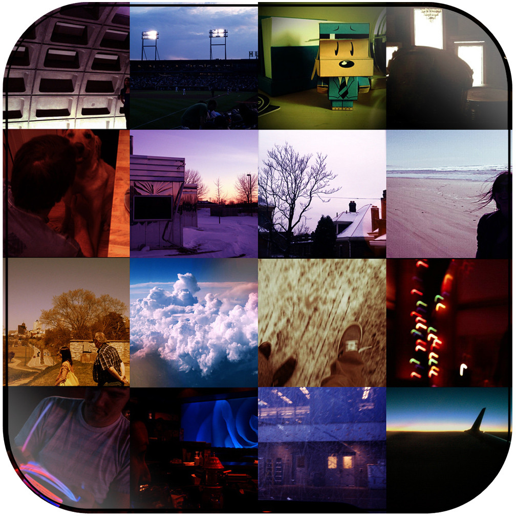 Cloudkicker Loop Album Cover Sticker Album Cover Sticker