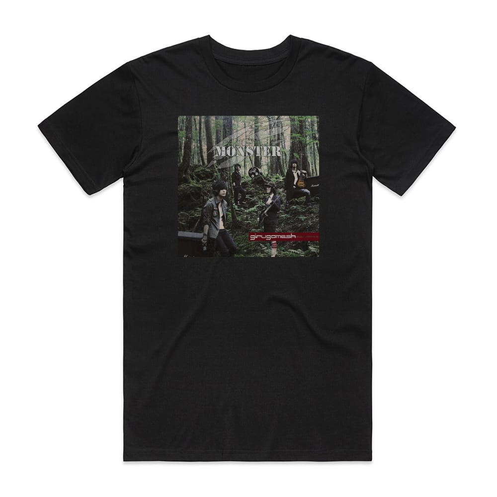 girugamesh Monster Album Cover T-Shirt Black