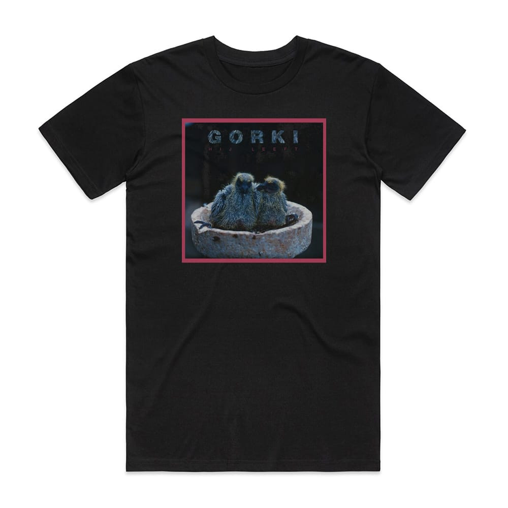 Gorki Hij Leeft Album Cover T-Shirt Black