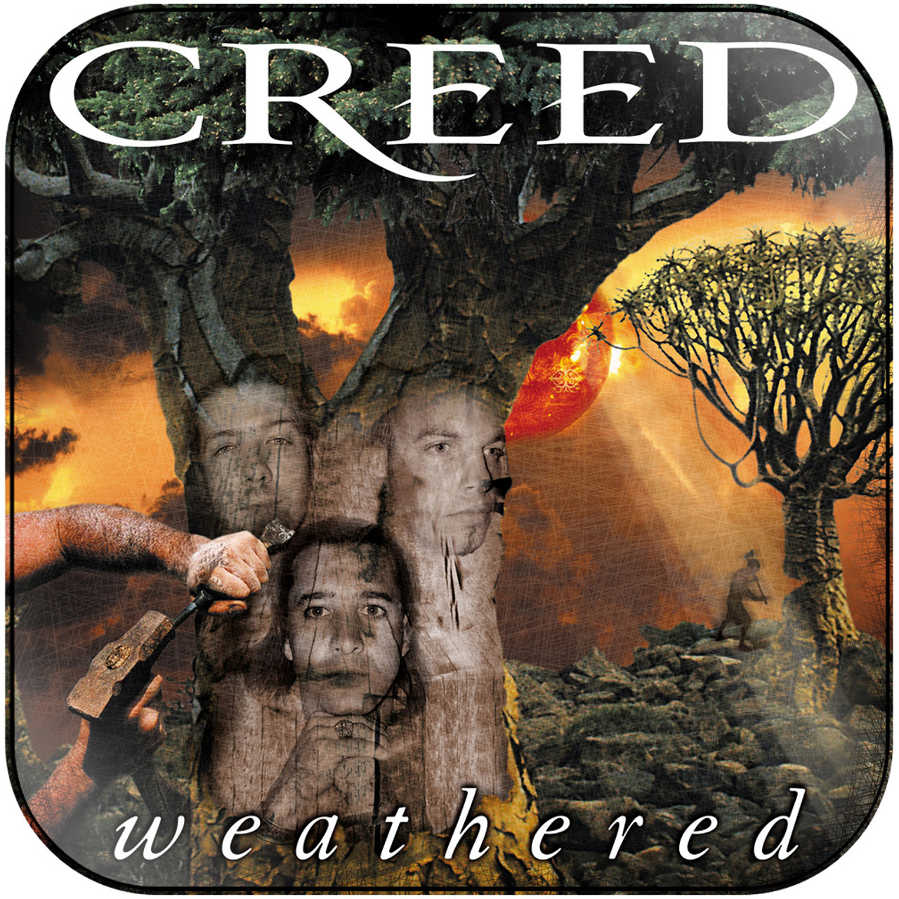 Creed Weathered-1 Album Cover Sticker Album Cover Sticker