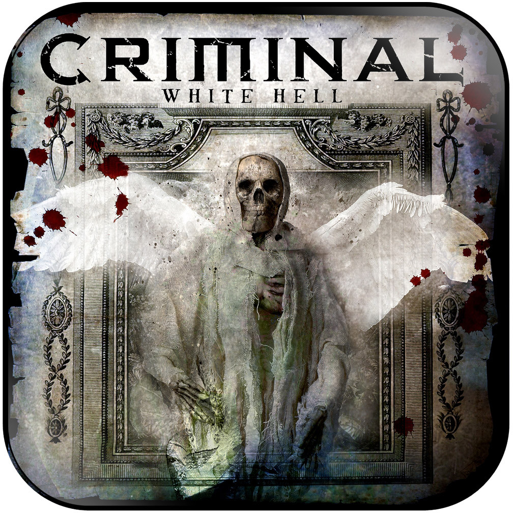Criminal White Hell Album Cover Sticker Album Cover Sticker