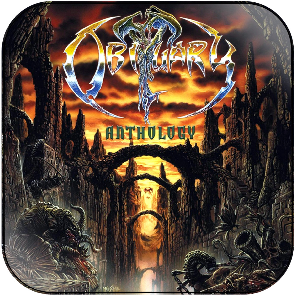 Obituary Anthology Album Cover Sticker