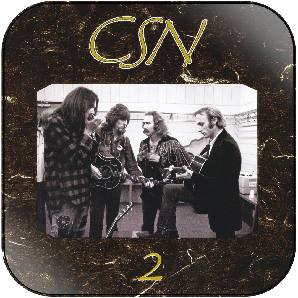 Crosby Stills and Nash Csn-2 Album Cover Sticker Album Cover Sticker